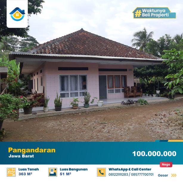Dijual Rumah di Padaherang Pangandaran Dijual Rumah di Padaherang Pangandaran