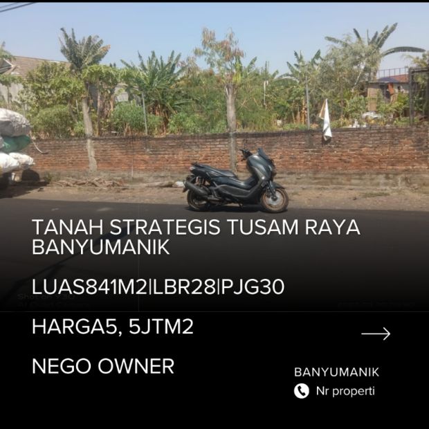 tanah ciamik tusam raya banyumanik, dekat axis tol tanah ciamik tusam raya banyumanik, dekat axis tol
