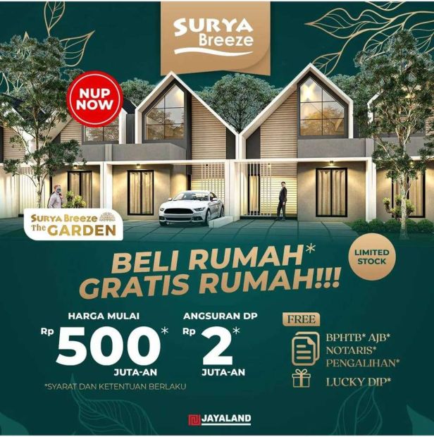 New Launching Puri Surya Jaya Surya Breeze The Garden Buduran Sidoarjo 